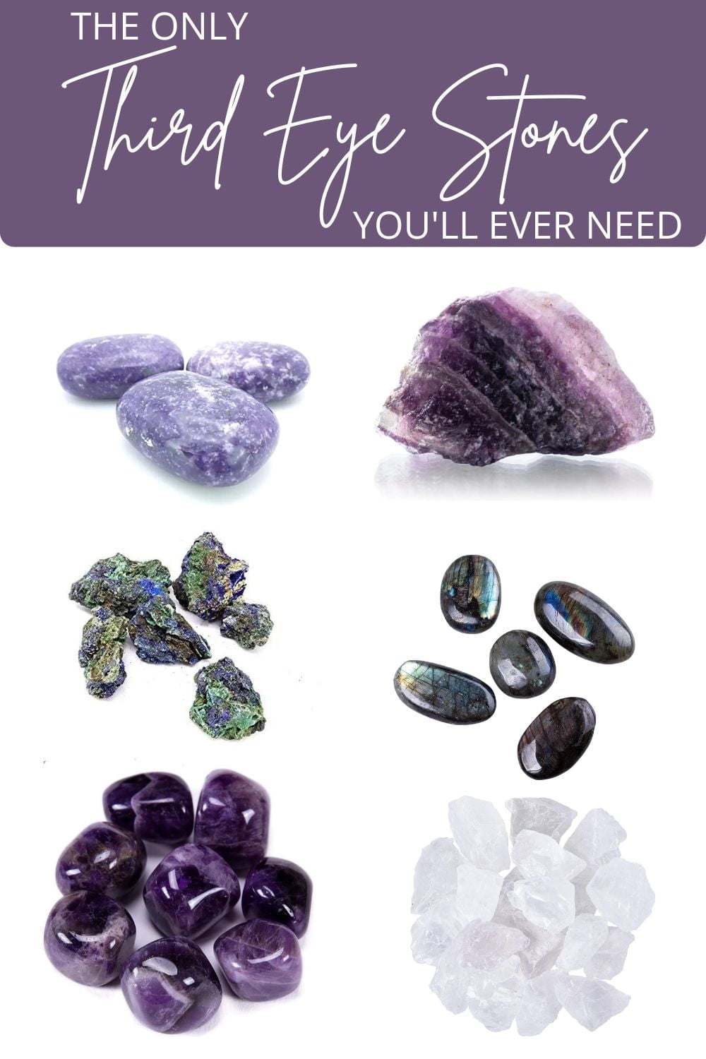 The Best 3rd Eye Chakra Stones for Clarity + Intuition – The Haven Shoppe