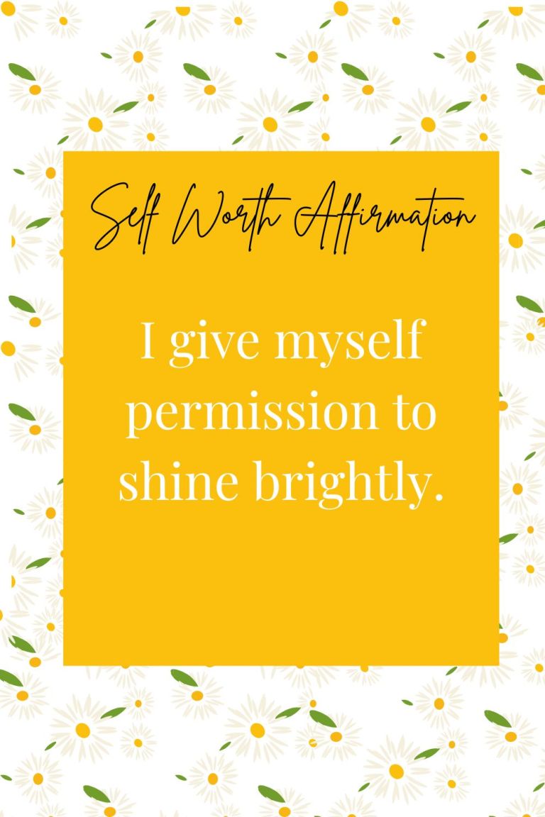 85 Positive Affirmations For Self Worth + Unshakable Confidence