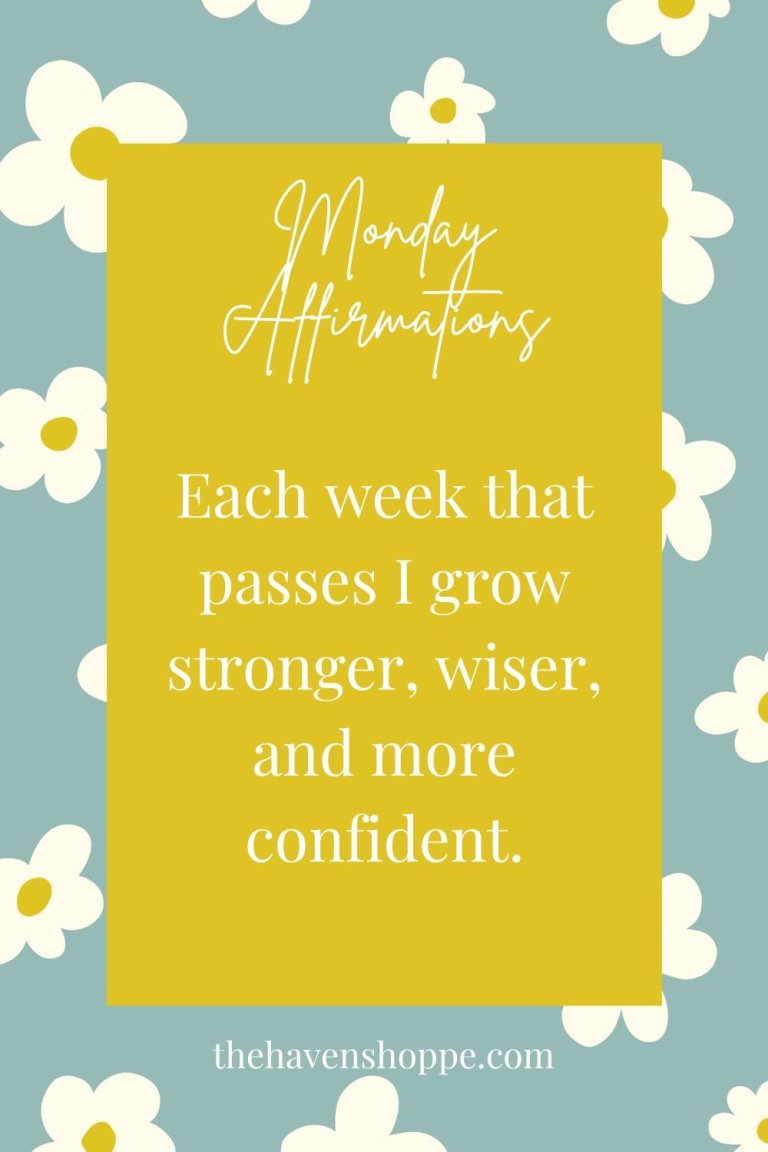 50 Positive Monday Affirmations for An Epic Week