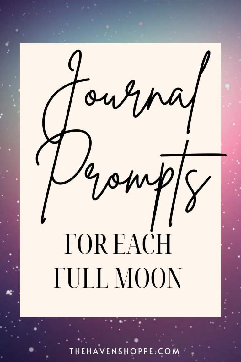 The Best Full Moon Journal Prompts To Align With Lunar Energies – The ...