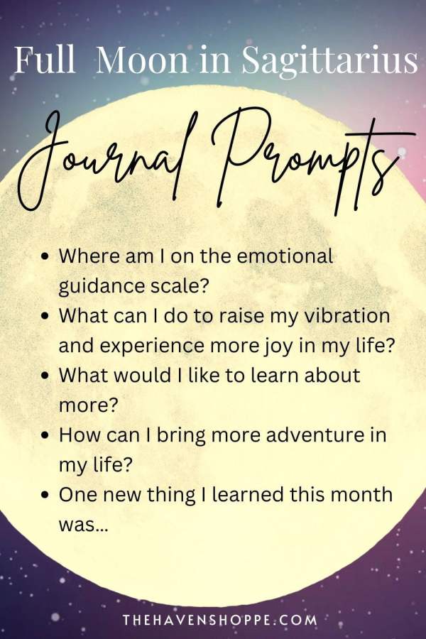 The Best Full Moon Journal Prompts To Align With Lunar Energies – The ...