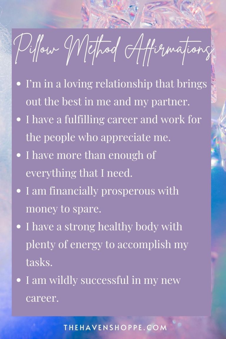 How To Use Pillow Method Manifestation To Attract Your Dreams – The ...