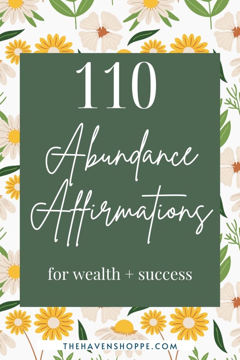 120 Powerful Abundance Affirmations for Success and Prosperity – The ...