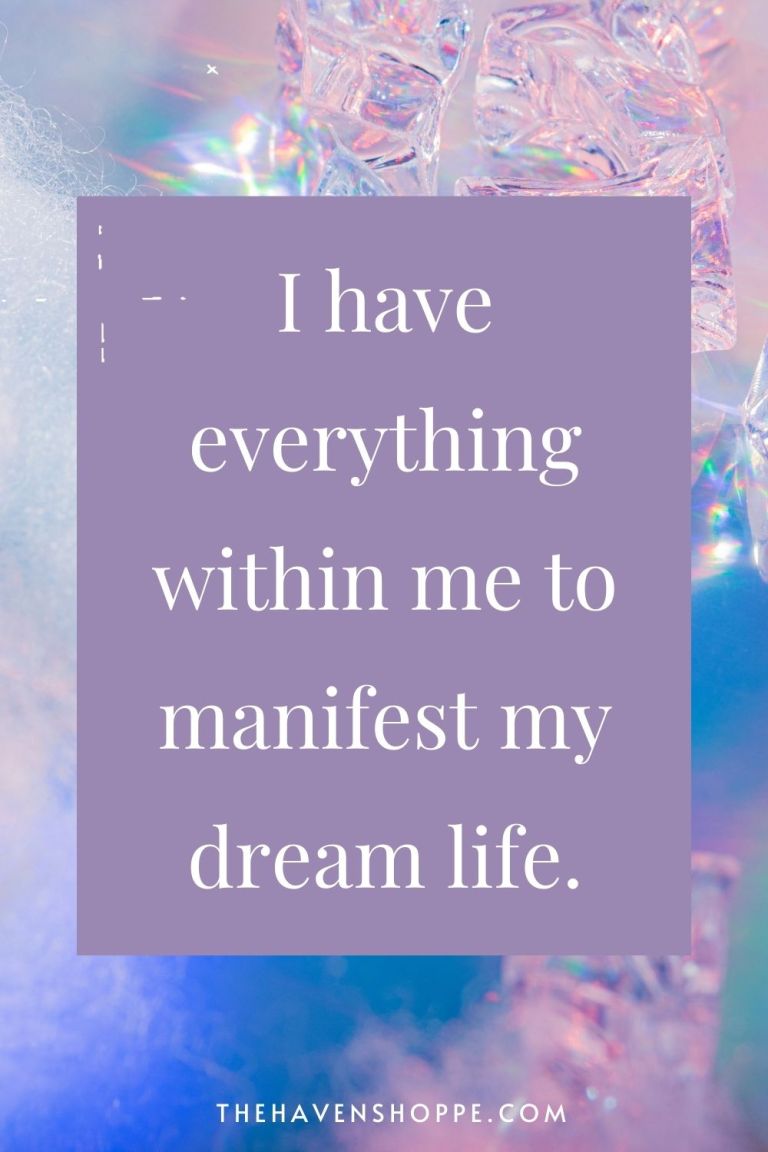 120 Law of Attraction Affirmations For Your Dream Life – The Haven Shoppe