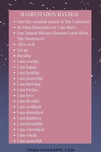 55 Powerful Manifestation Mantras for Love, Success + Healing – The ...