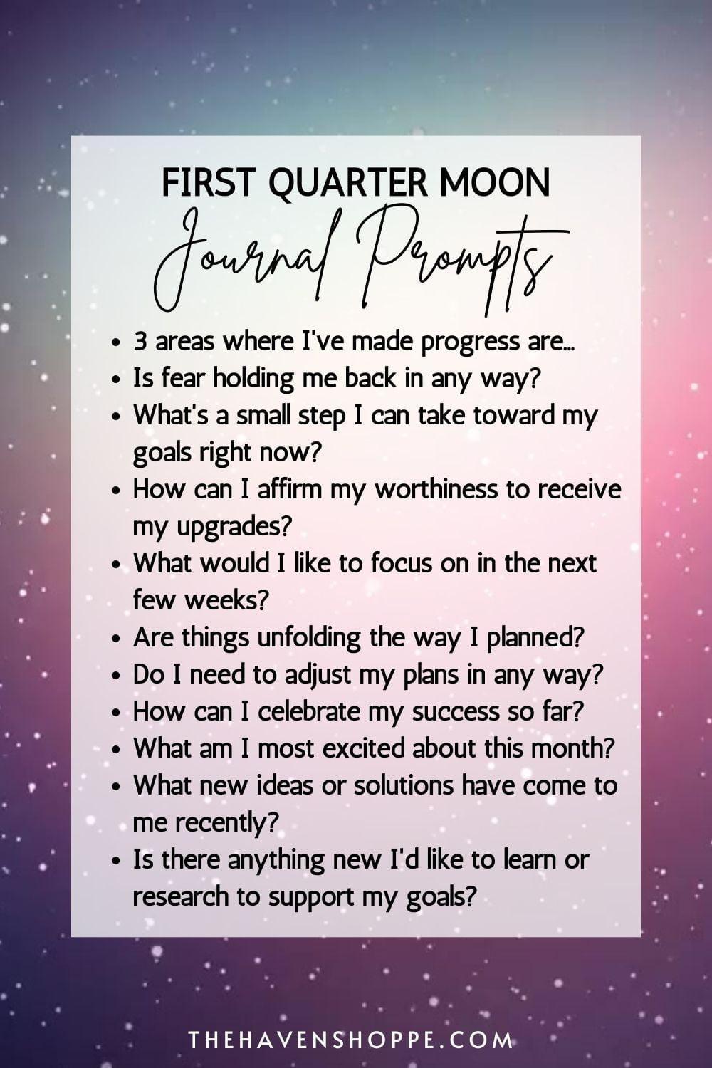 How To Do a First Quarter Moon Ritual for Manifesting – The Haven Shoppe