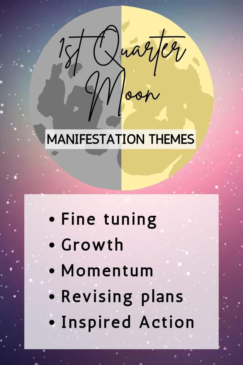 How To Do a First Quarter Moon Ritual for Manifesting