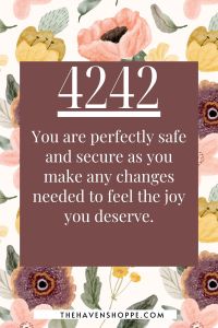 Angel Number 4242 Meaning for Life, Love and Manifesting