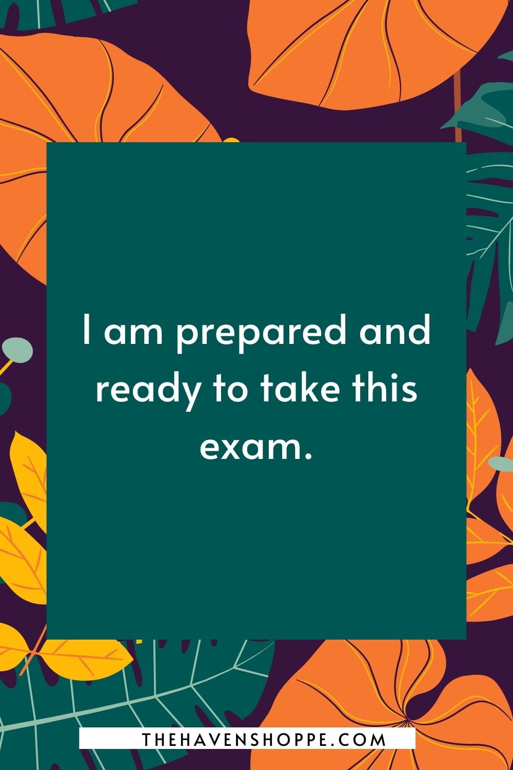 100 Best Exam Affirmations for Successful Test Taking – The Haven Shoppe