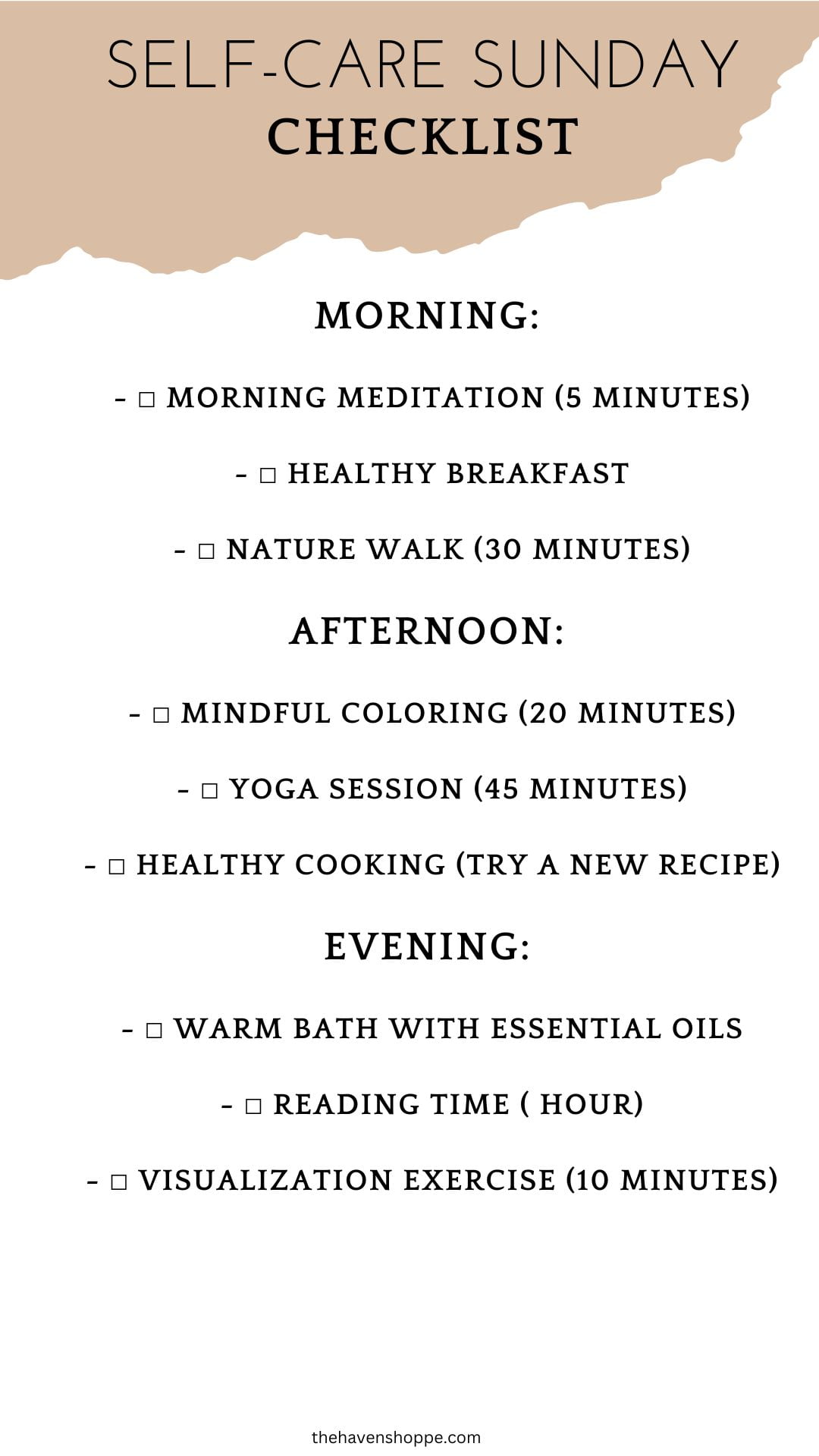 55 Amazing Self-Care Sunday Ideas to Revive Your Soul – The Haven Shoppe